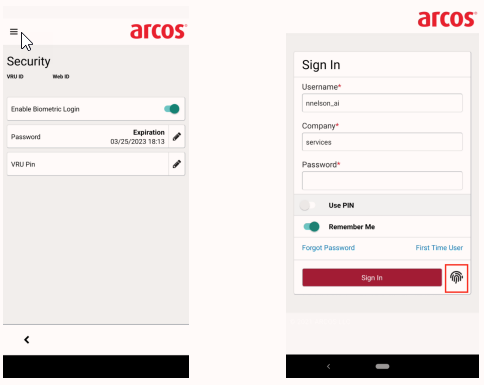 Enabling Biometric Login for All Accounts on Mobile+ – OSCAR Portal