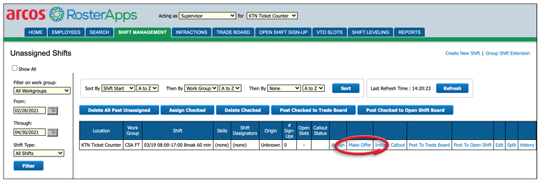 RosterApps Release Notes 21.18 – OSCAR Portal